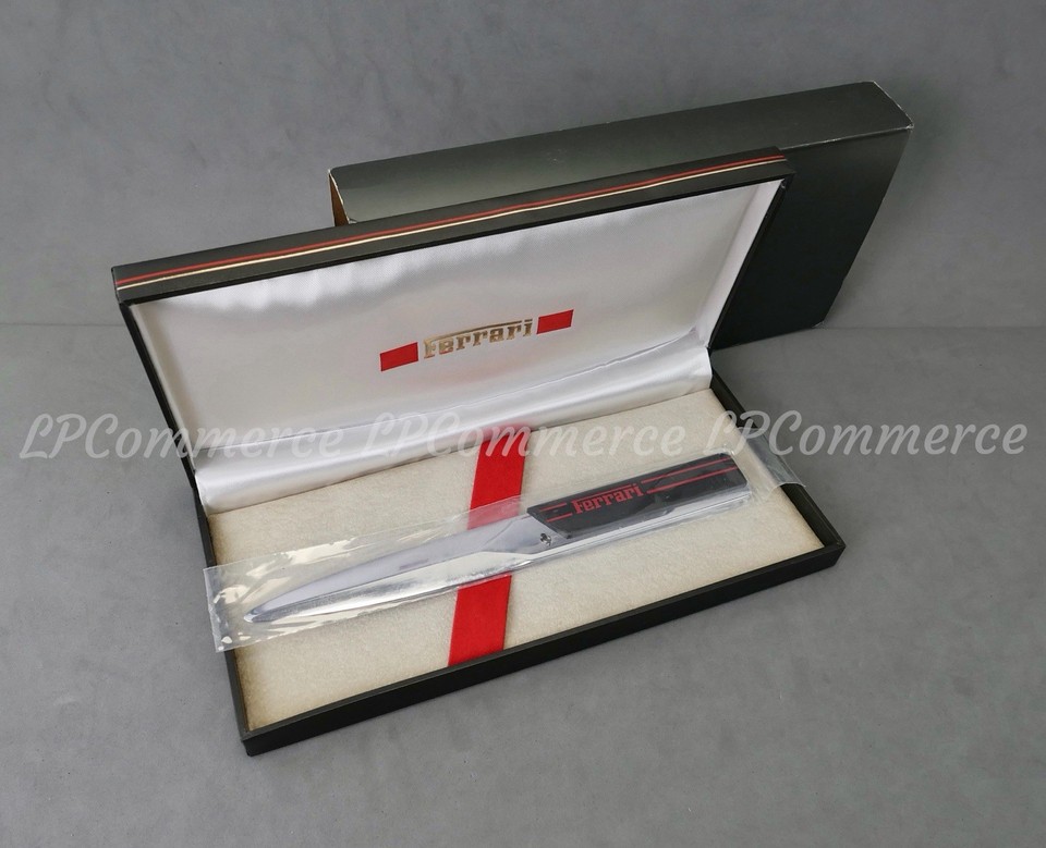 Tagliacarte Ferrari Formula fermacarte NOS paper cutter collezione ...