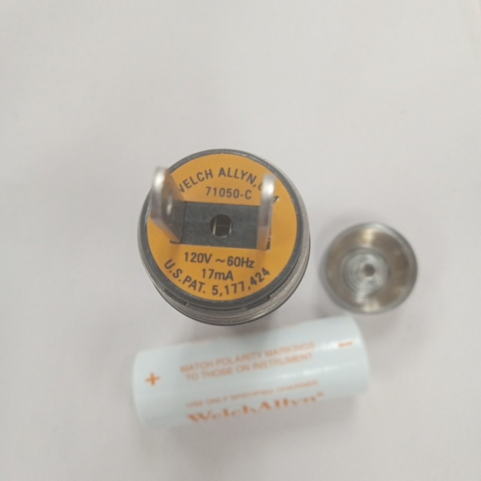 Welch Allyn 71050-C 120V~60Hz Direct Plug-In Rechargeable Handle good ...