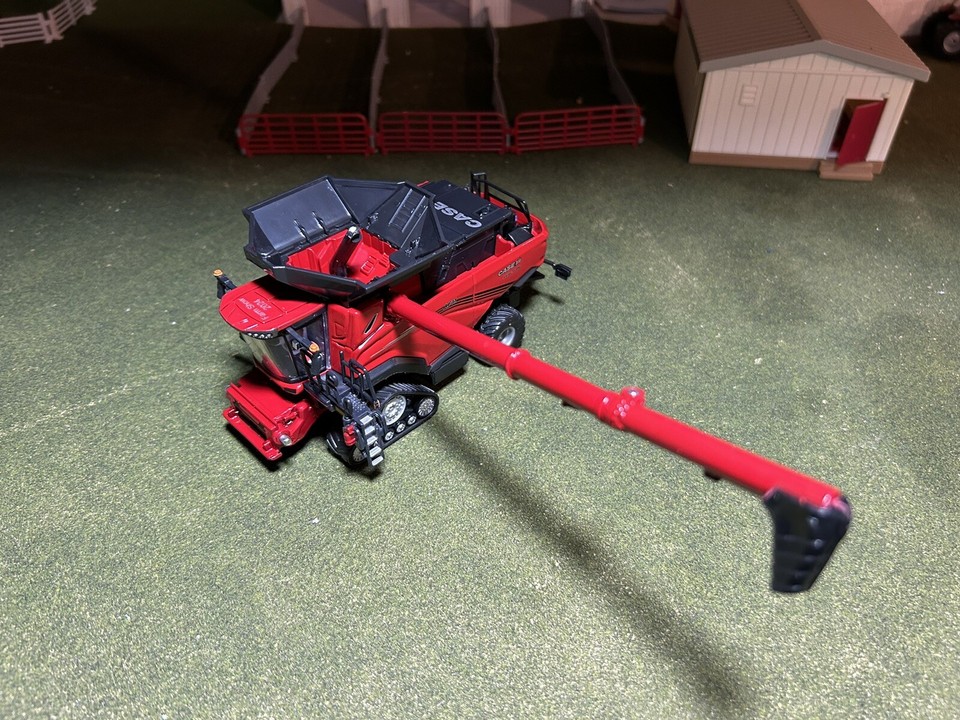 1/64 Ertl Case IH Axial-Flow AF11 2024 Farm Show Track Combine W/ No ...