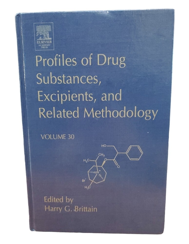 Profiles of Drug Substances Excipients and Related Methodology ...