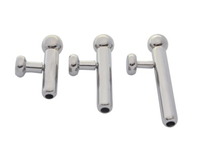 50mm princes wand with flattened side bar urethral sound piercing PA ...