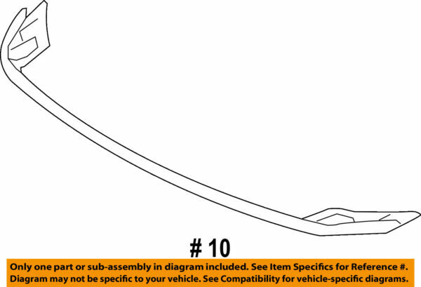 53155-33050 Toyota Seal, radiator grille 5315533050, New Genuine OEM ...