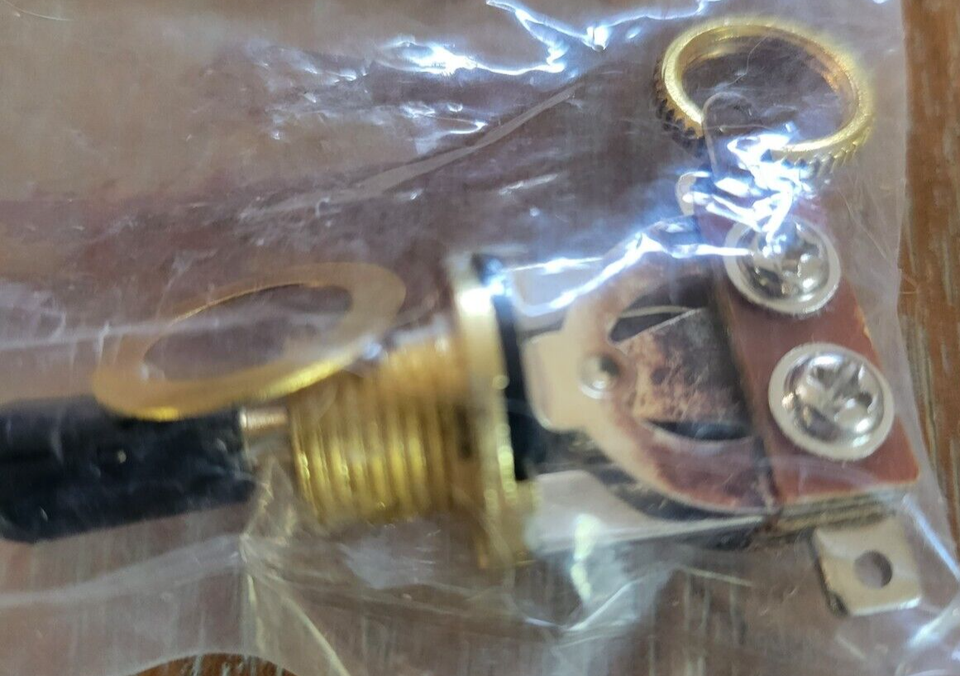GuitarBoyZ LP Style 3 Way Toggle Switch Gold with Black Tip | eBay