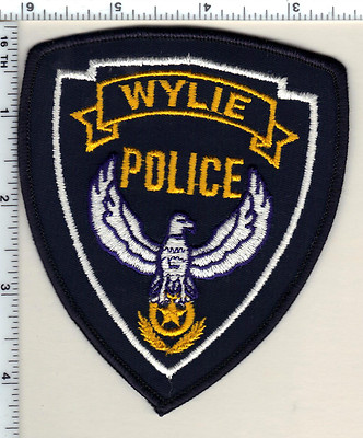 Wylie Police (Texas) Shoulder Patch from 1992 | eBay