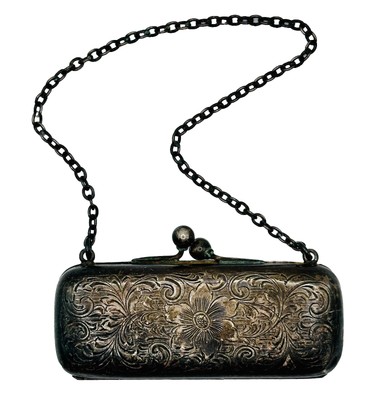 Antique Foster & Bailey Co. (1878 - 1898) Sterling Silver Coin Purse ...