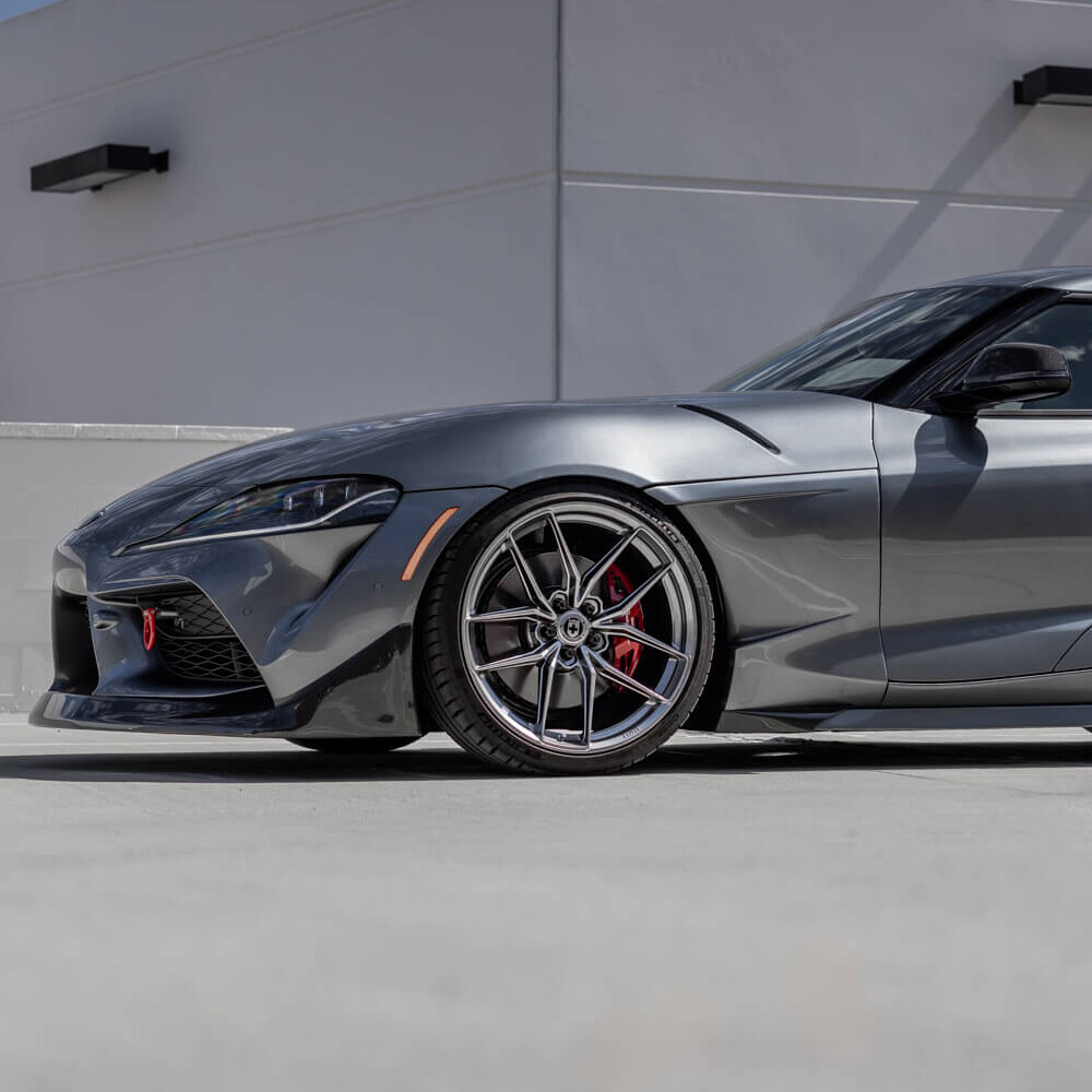 20" HRE FF21 Silver 20x9 20x10 Forged Concave Wheels Rims Fits Toyota ...