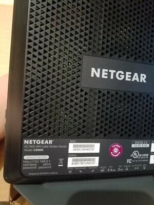 NetGear C6900- AC1900 WiFi Cable Modem Router ONLY 116.99$ | eBay