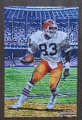 Ricky Feacher 4x6 Art Card Custom Cleveland Browns The Kardiac Kids ...