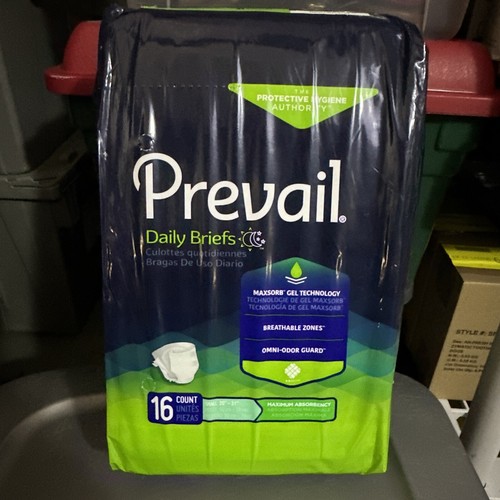 PREVAIL Daily Briefs 16 Count Size Small 20"-31"~ Free Shipping ...