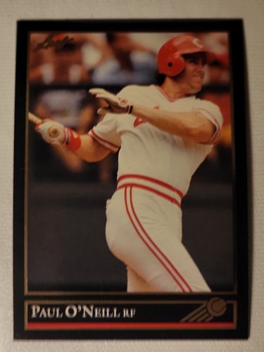 1992 Leaf Black Gold Baseball Card Paul O'neal Cincinatti Reds | eBay