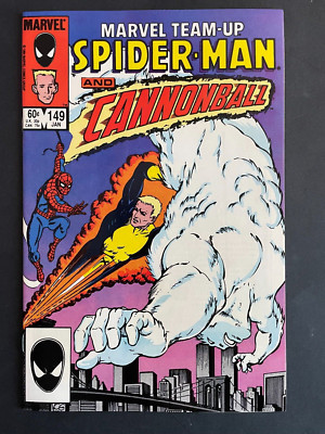 Marvel Team-Up #149 Spider-Man & Cannonball Marvel 1984 Comics NM | eBay