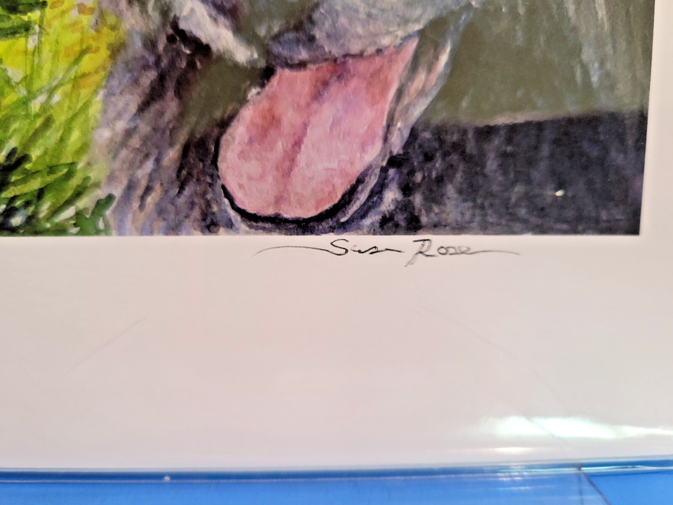 WOODS WALK Susan Rose Fine Art Print WIZARD OF OZ Toto Scarecrow ...