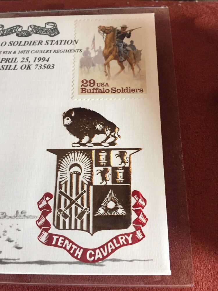 Buffalo Soldier-Tenth Cavalry Off Cachet FDC Limited Edition Of 4000 ...