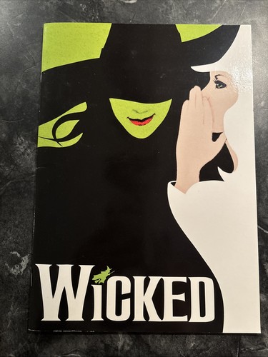 Wicked Musical Brochure Theatre Program Souvenir Booklet | eBay
