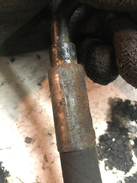 MERCEDES S65 Cl600 Rear Suspension Hydraulic Hose Line Left 2219970152 ...