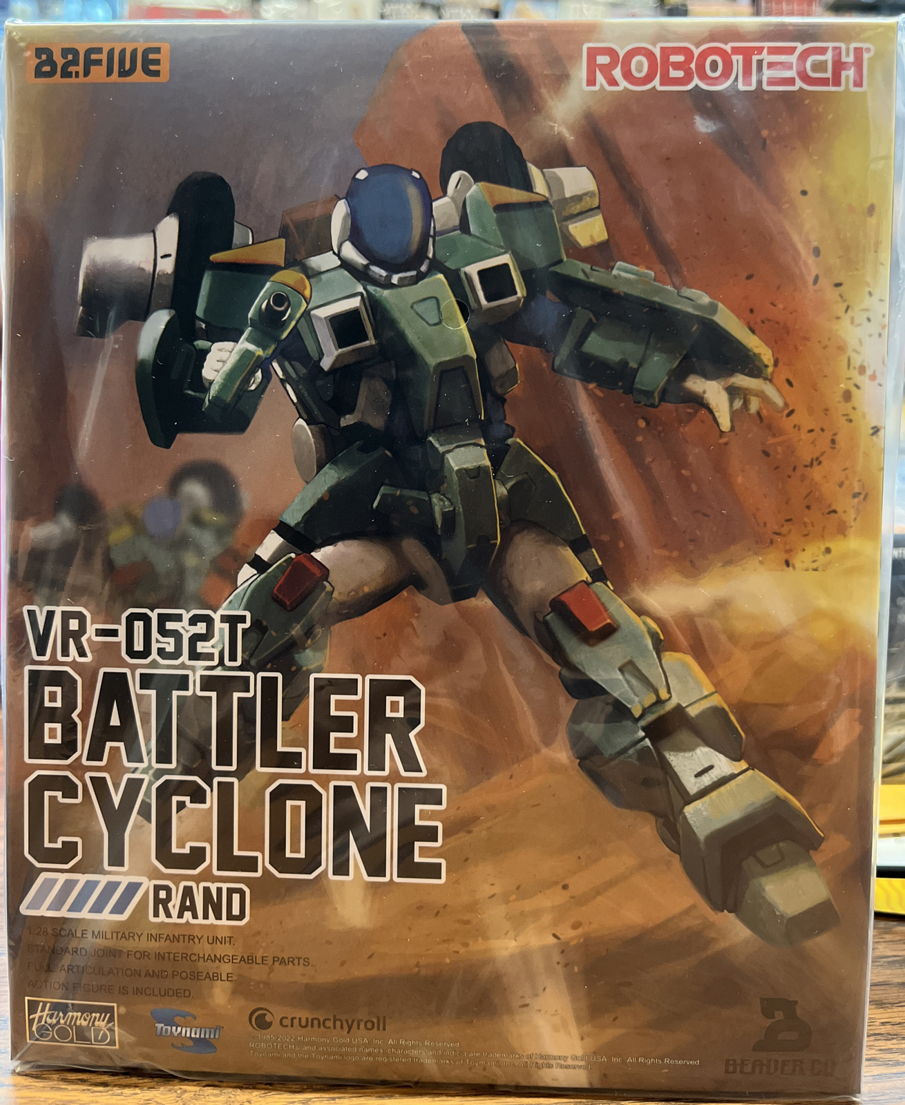 Robotech Battler Cyclone Mospeada VR-052T B2.Five Rand New Generation ...