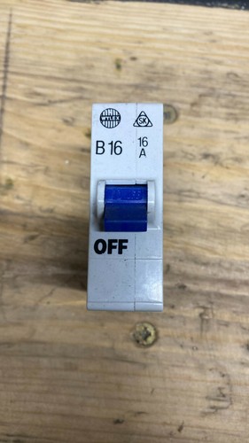 Wylex BS 60898 / BS 3871 Type B Plug In MCB B6 B10 B16 B20 B32 B40 B45 ...
