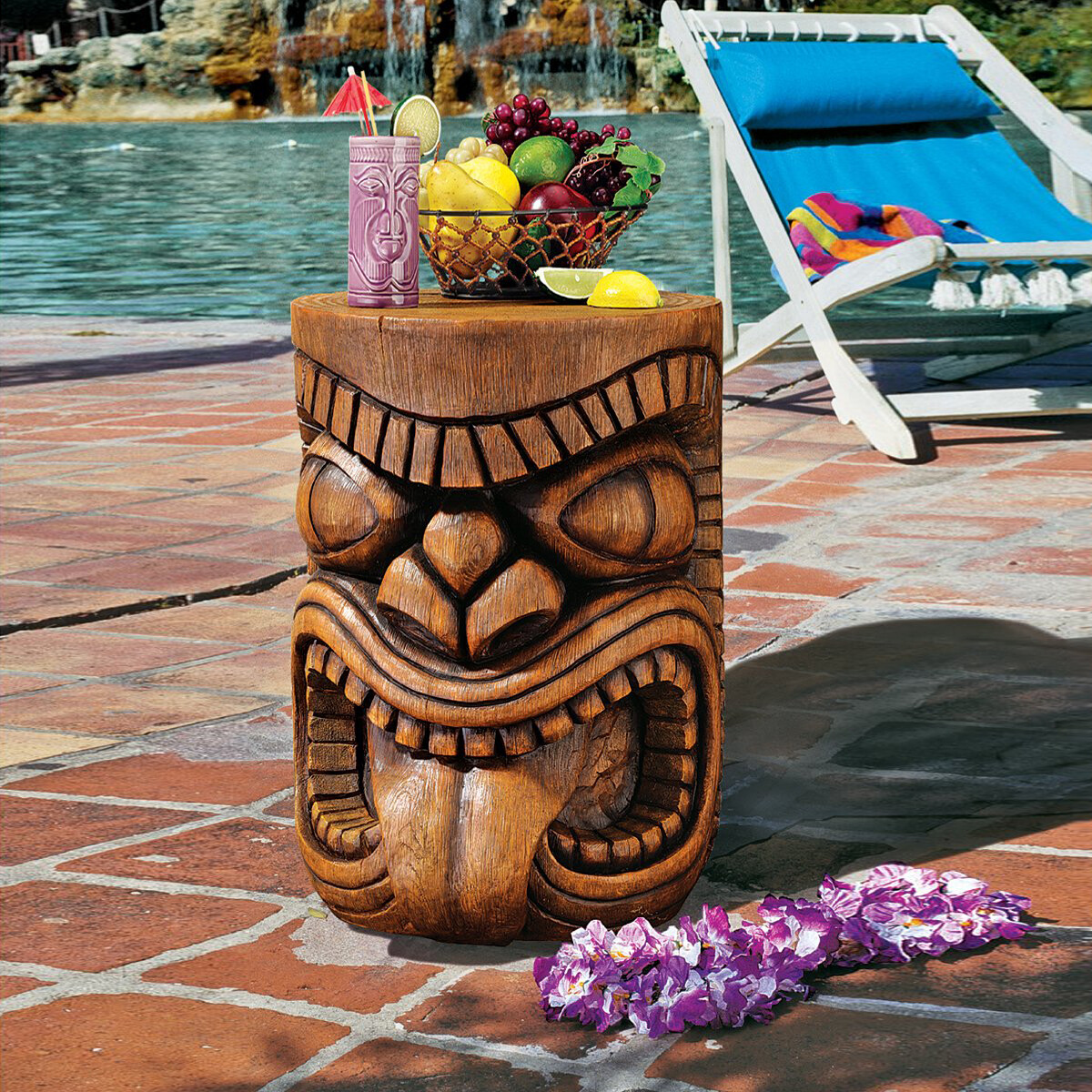 Outdoor Tiki Bar Decor