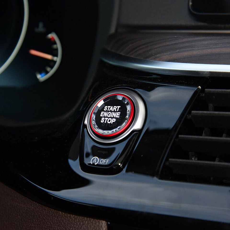 Engine Start Stop Switch Button Cover For BMW F Chassis F30 F31 F20 ...