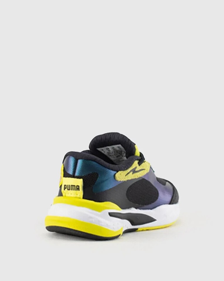 Puma RS Fast X Emoji Ac inf silver-Yellow-Black Toddler US Size 5c | eBay
