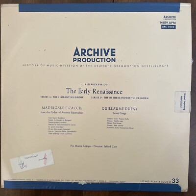 III. The Early Renaissance, Series B. Archive ARC 3033 M- | eBay
