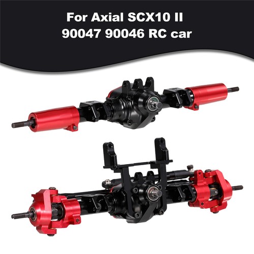 Metal Front Rear Portal Axle for 1:10 RC Crawler Car Axial SCX10 II ...