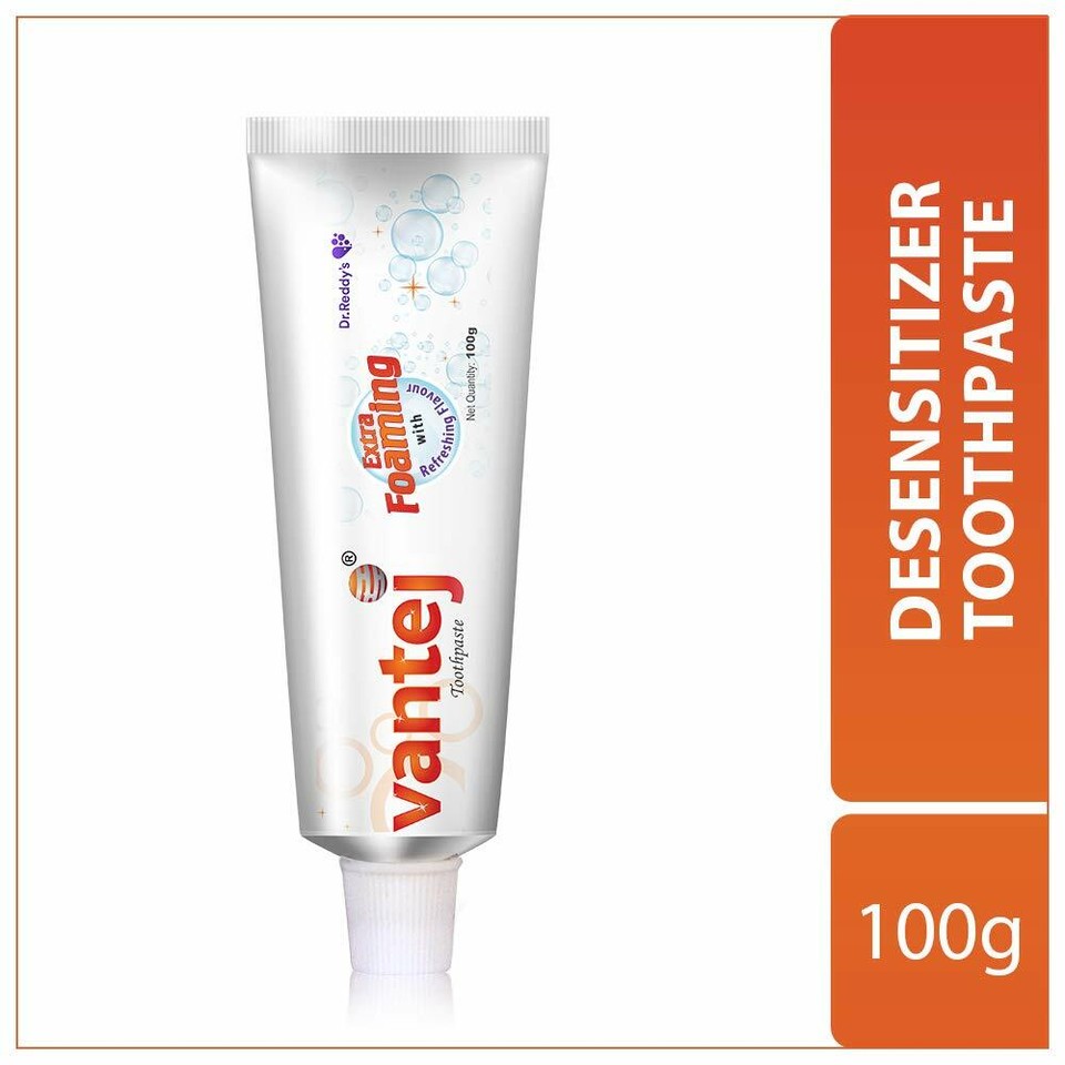 Vantej Toothpaste Sensitive Teeth Dentist Choice Sensitivity Relief ...