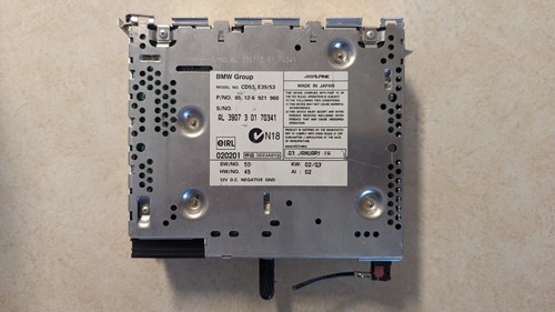 BMW 3 Series CD53 E39 ALPINE HQ Business CD Player Radio 6921960 | eBay