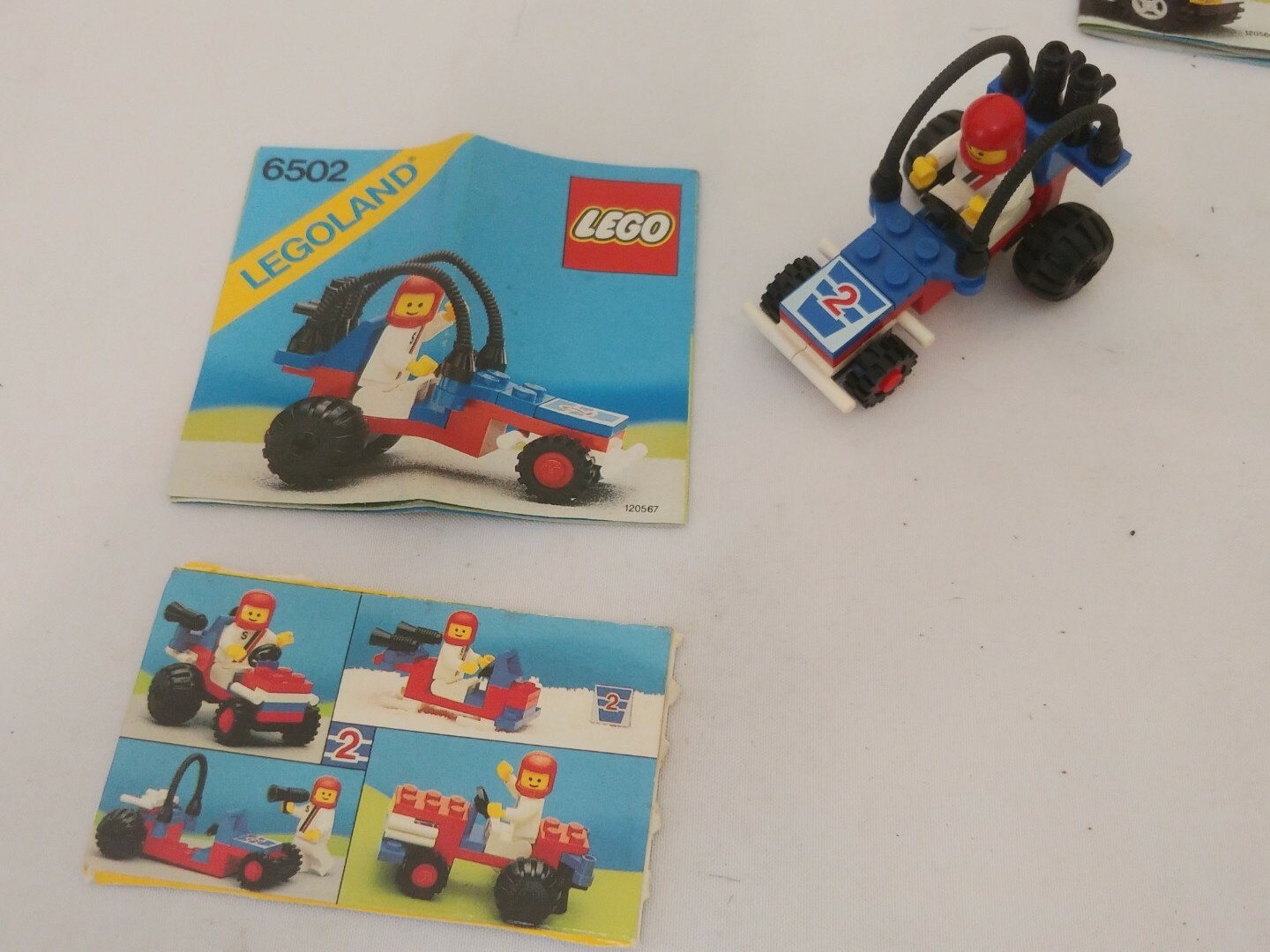 Vintage Lego 6502 Racing Town Turbo Racer Complete w/ Instructions | eBay