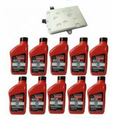 MOTORCRAFT Huile de Transmission 10x Mercon Ulv 0,946L + Filtre à 10R80 ...