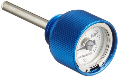 Daytona Motorcycle Oil Temperature Gauge With Dipstick (Blue) Monkey ...