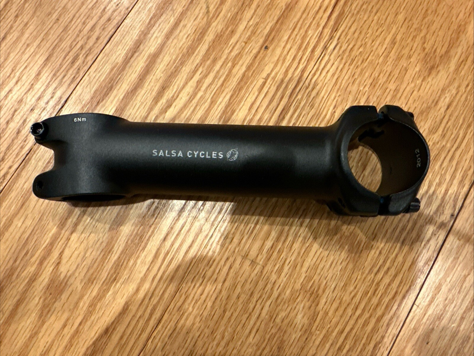 Salsa Guide Stem - 130mm 31.8 Clamp /-6 1 1/8" Aluminum Black—Never ...