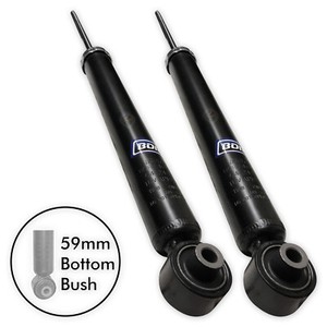 For Vw Golf GTD MK7 2012- 2x Rear Gas Shock Absorber Shocker Pair LH RH ...