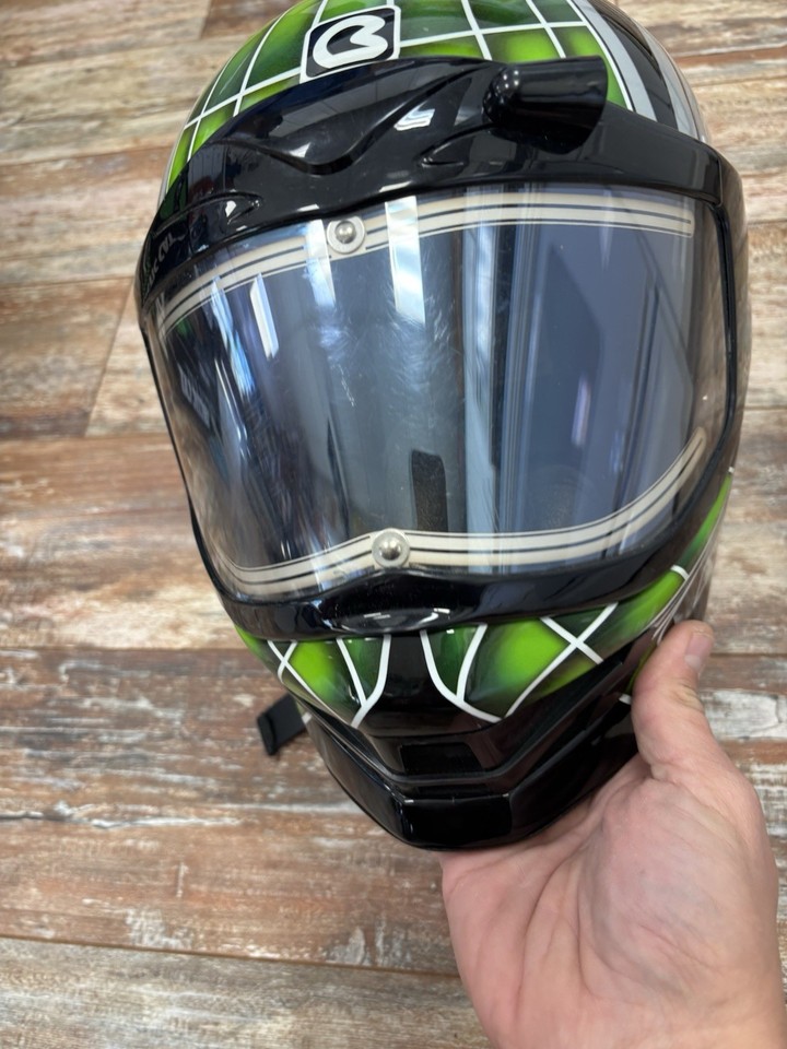 Bieffe Snowmobile Helmet Arctic Cat Colors Made In Italy Size Large | eBay