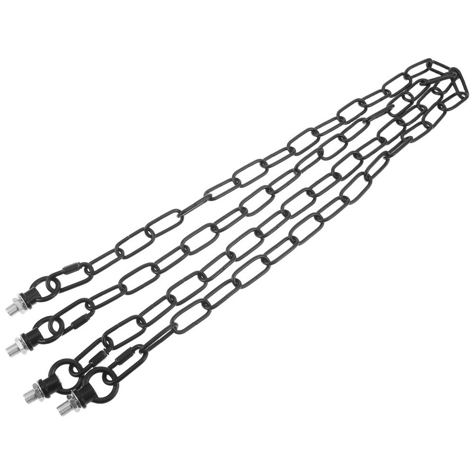 2 Sets Garden Bridge Guardrail Plant Chains for Hanging Baskets Metal ...