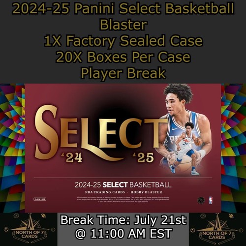 Jarred Vanderbilt 2024-25 Panini Select Basketball Blaster - 1X Case ...