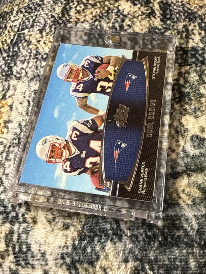 2011 Topps Prime - Dual Combo Stevan Ridley, Shane Vereen #DC-VR (RC ...