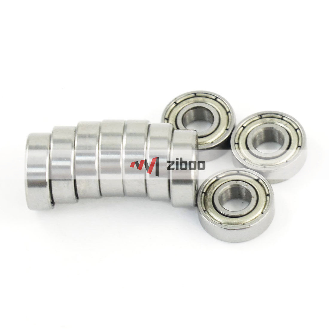 10 Pcs 695Z Dual Metal Shields Deep Groove Ball Bearing 5 x 13 x 4mm ...