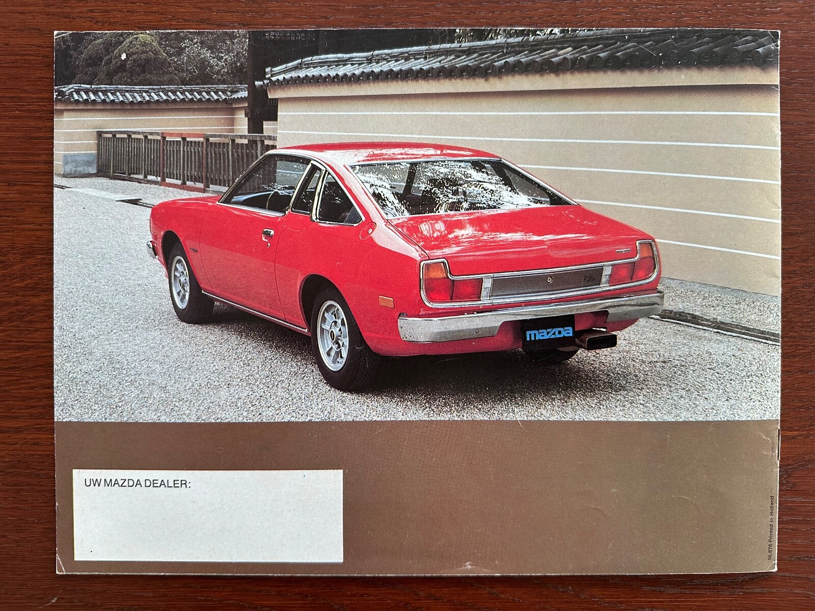 Prospekt / brochure Mazda RX-5 Wankel / Rotary MY 1976 selten ! rare ...