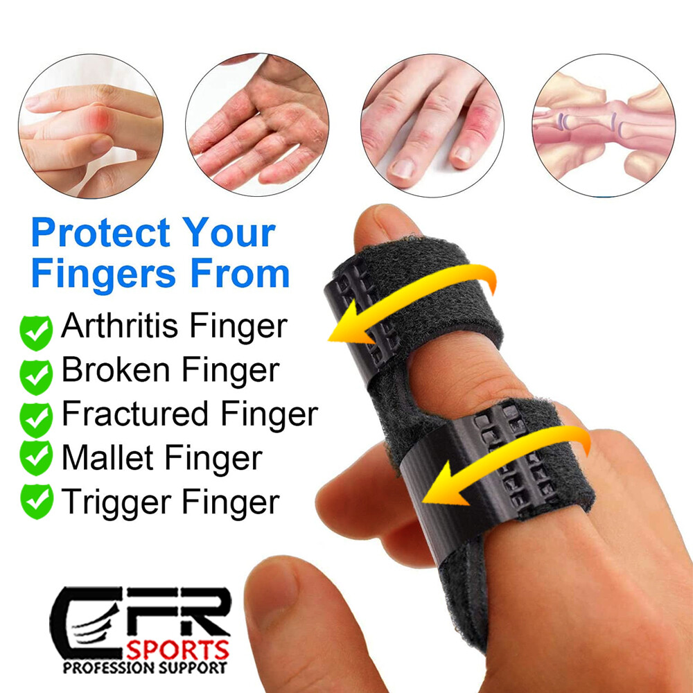Broken Middle Finger Splint