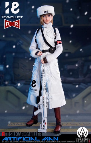 New WAR STORY TOYS WS016B Red Ribbon Army Killer 18 12" Deluxe ver 1/6 ...