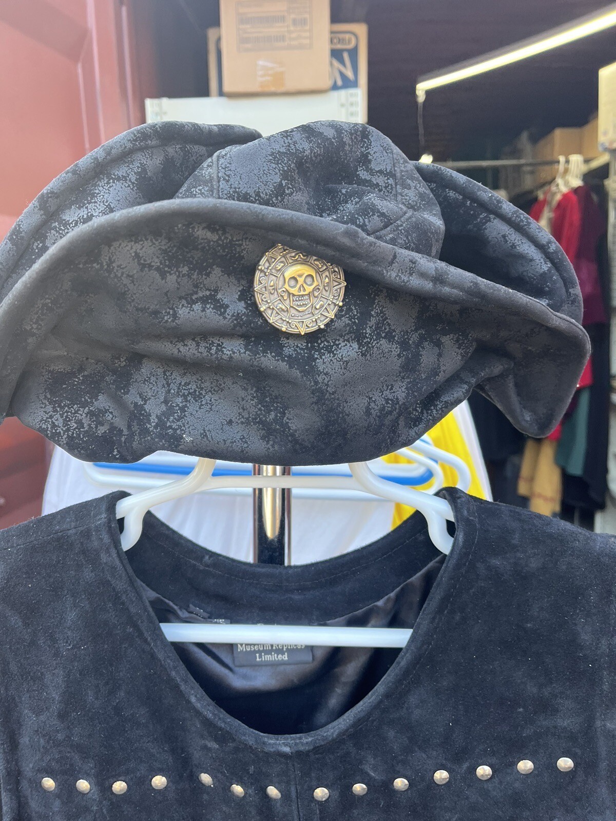 Museum, Replicas Leather Pirate Vest Hat Renaissance… - Gem