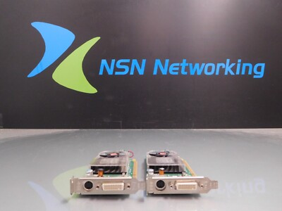 2x Dell Y104D ATI Radeon HD 3450 256MB DDR3 PCI-E 2.0 x16 Video ...