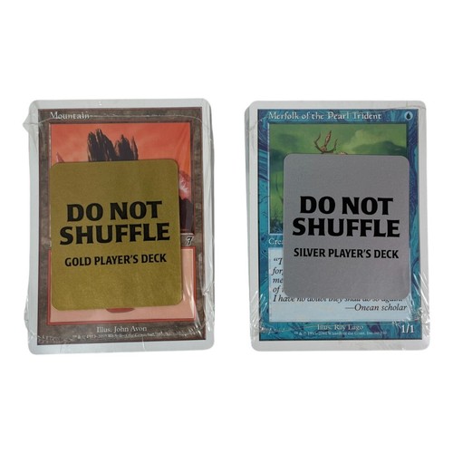 MTG 7th Edition Gold Silver Players Decks - Starter Set Magic The ...