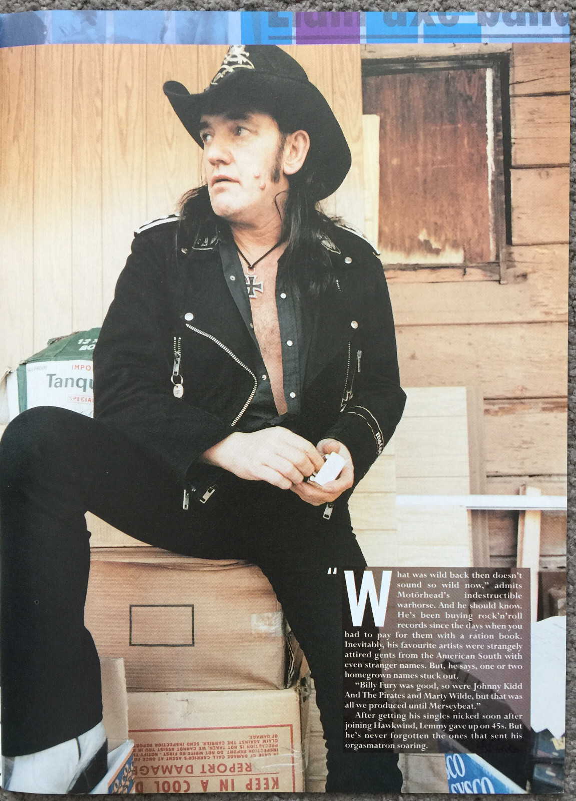 LEMMY - 2001 Full page UK magazine poster MOTORHEAD | eBay UK