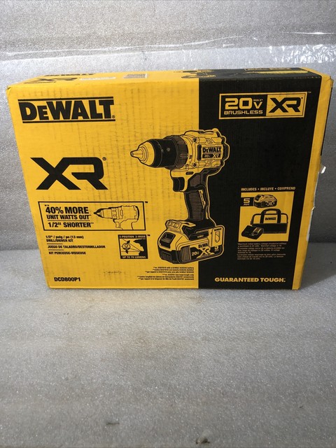 DeWalt 20v 1/2“ Drill Driver DCD800P1 for sale online | eBay