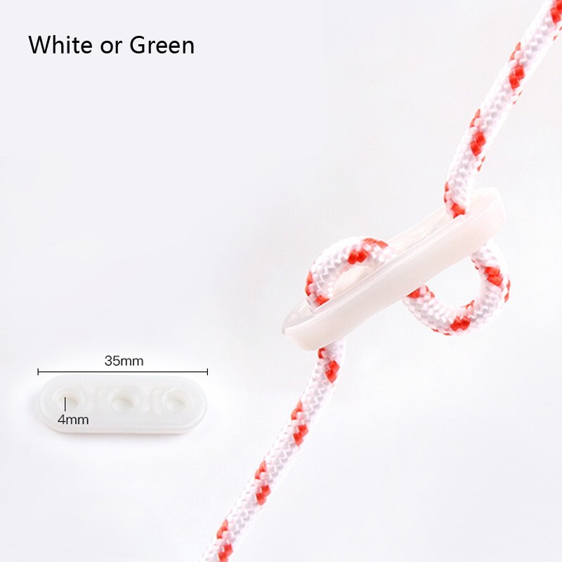 Tent Guyline Runners Tensioners Ropes Cord Tightener Plastic Random ...