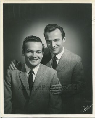 Handsome Wilburn Brothers country music singing duo vintage photo | eBay