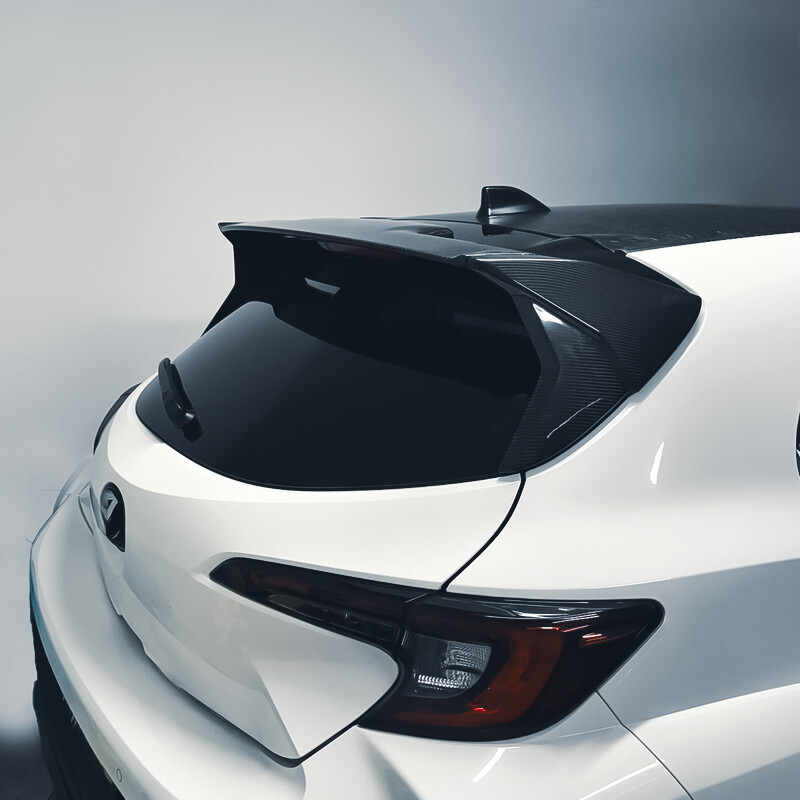 For Corolla GR Circuit Edition Carbon Fiber Rear Spoiler Roof Wing ...