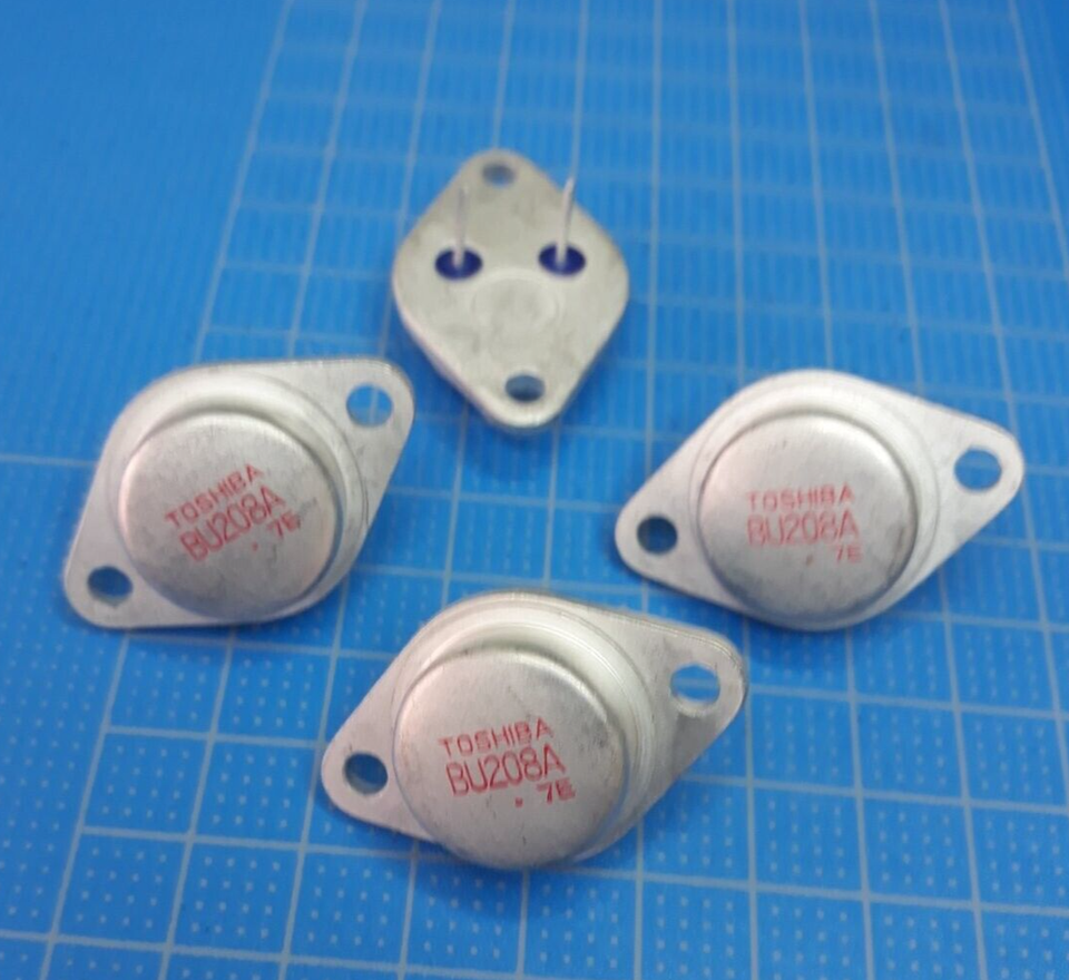 5x BU208A Toshiba Transistor NPN 8A 1500V TO3 | eBay
